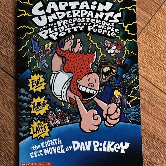 Other | Captain Underpants And The Preposterous Plight Of The Purple ...